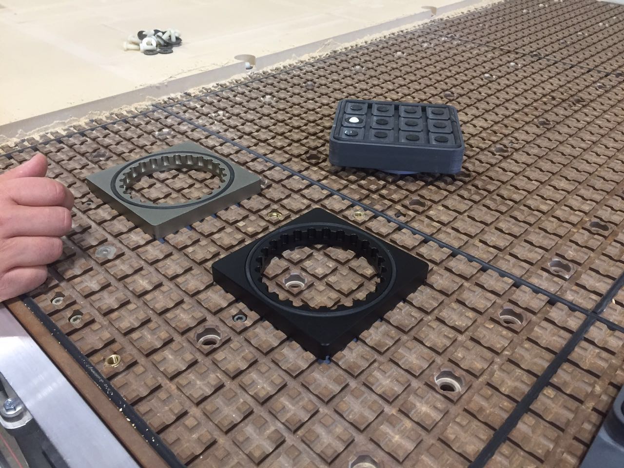 CNC Suction Blocks for matrix flatbed 132*146 - 45mm height – Padsmore ...